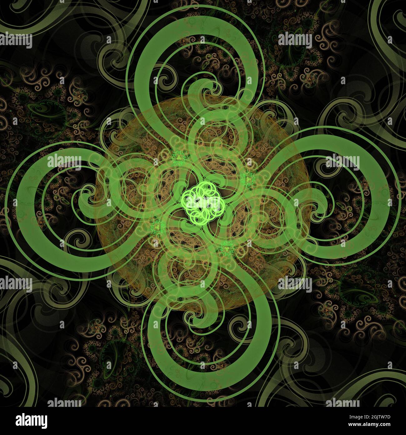 Celtic Design based on the triskeles or triskelion motif Stock Photo ...
