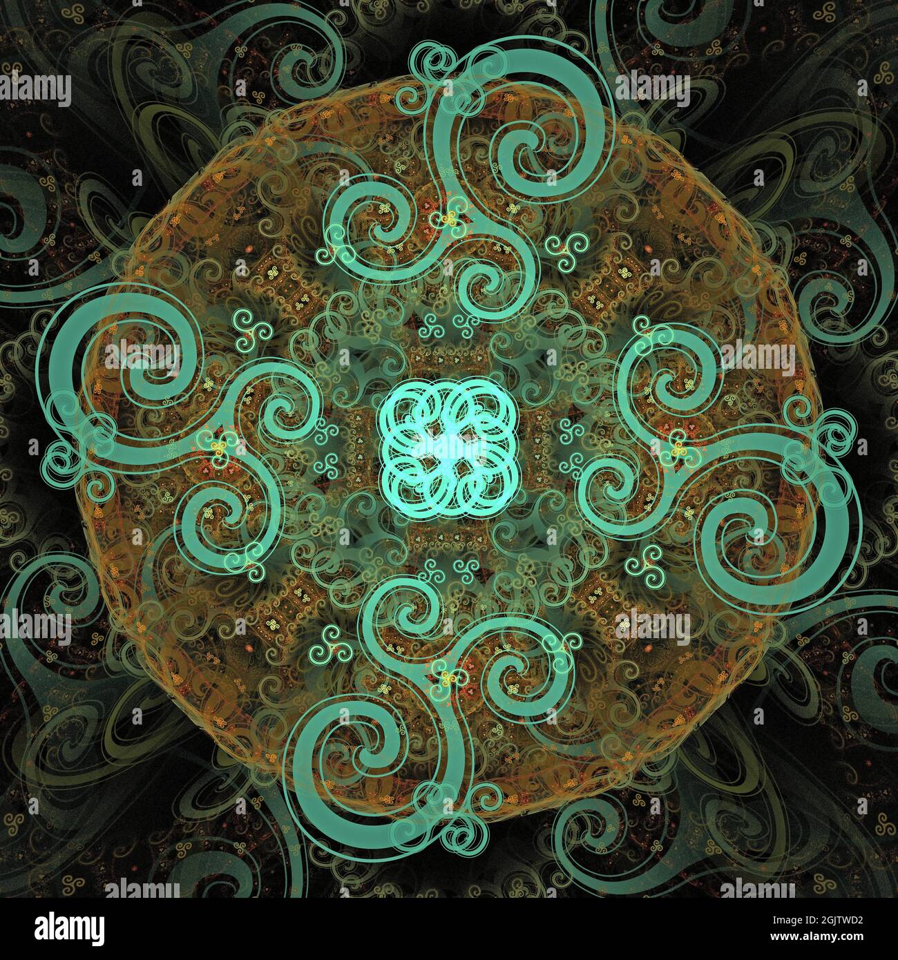 Celtic Design based on the triskeles or triskelion motif Stock Photo ...