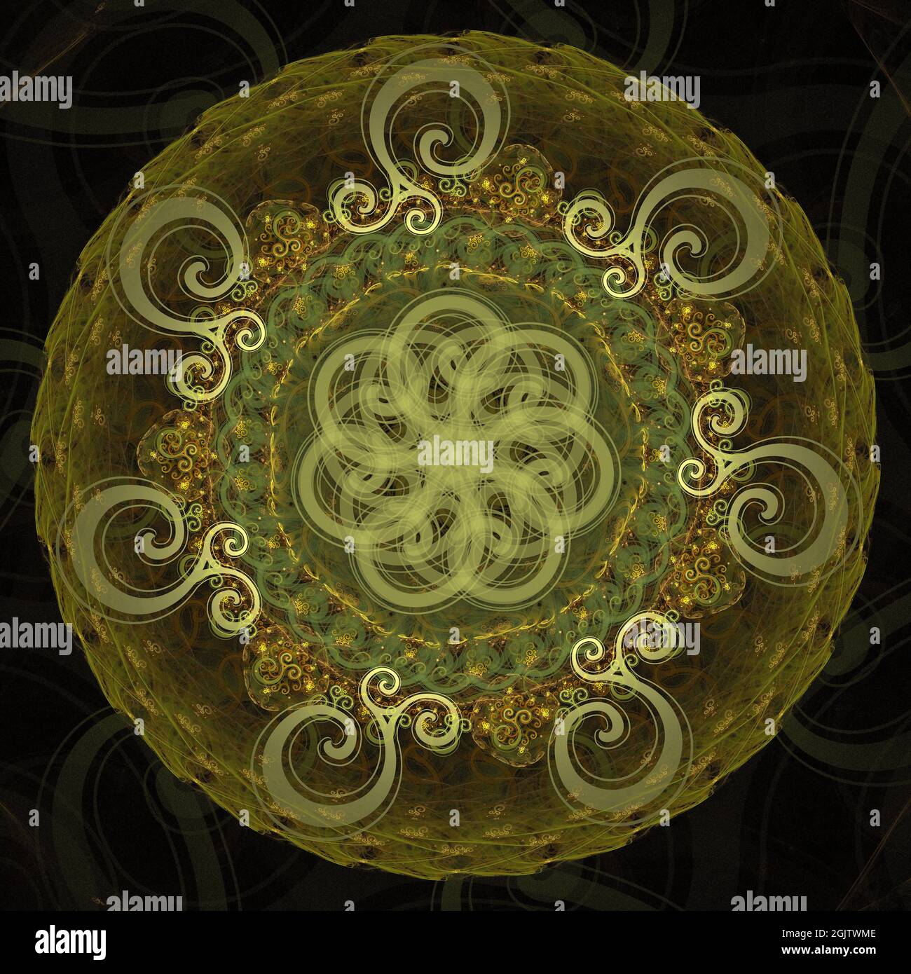 Celtic Design based on the triskeles or triskelion motif Stock Photo ...