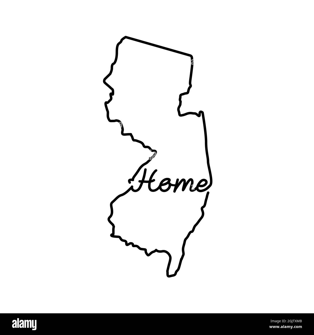 Outline Of New Jersey