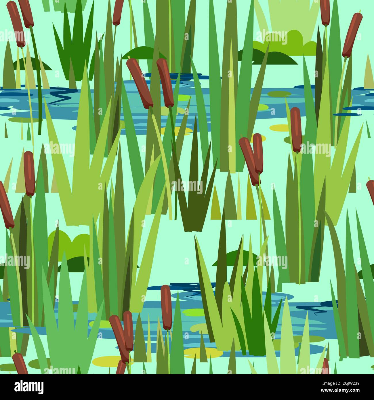 Lawn and lake Stock Vector Images - Alamy