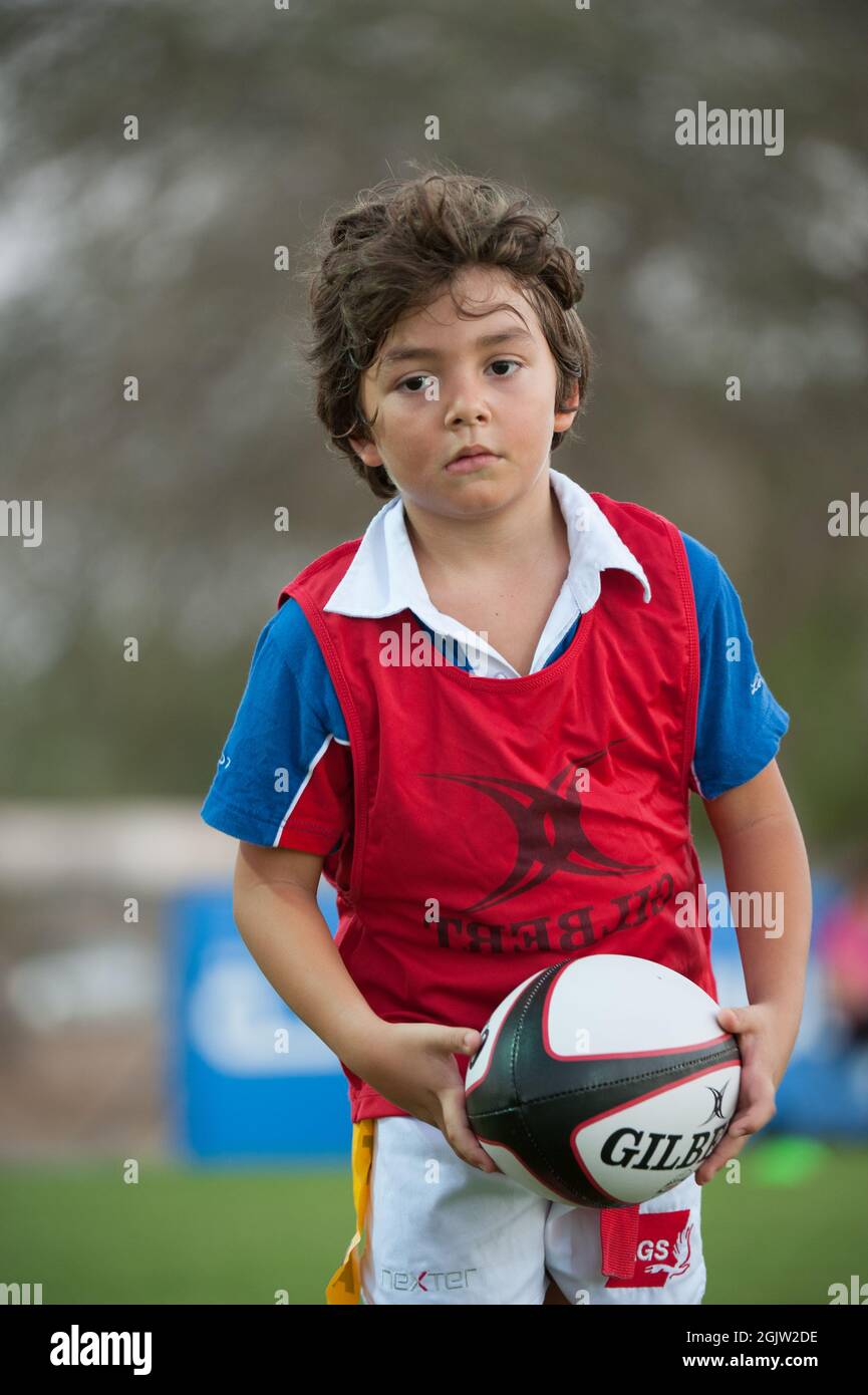 kids practising rugby Stock Photo - Alamy