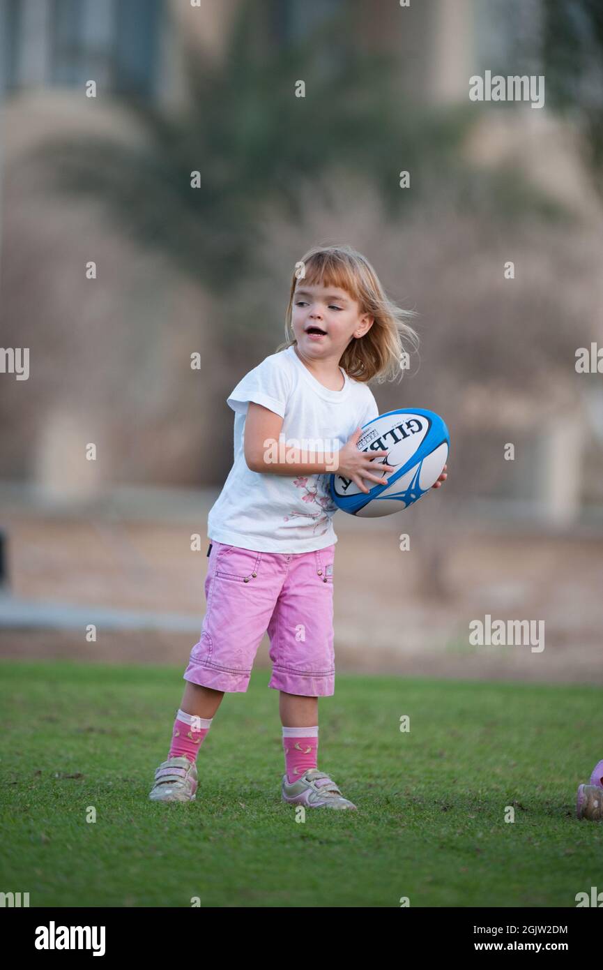 kids practising rugby Stock Photo - Alamy