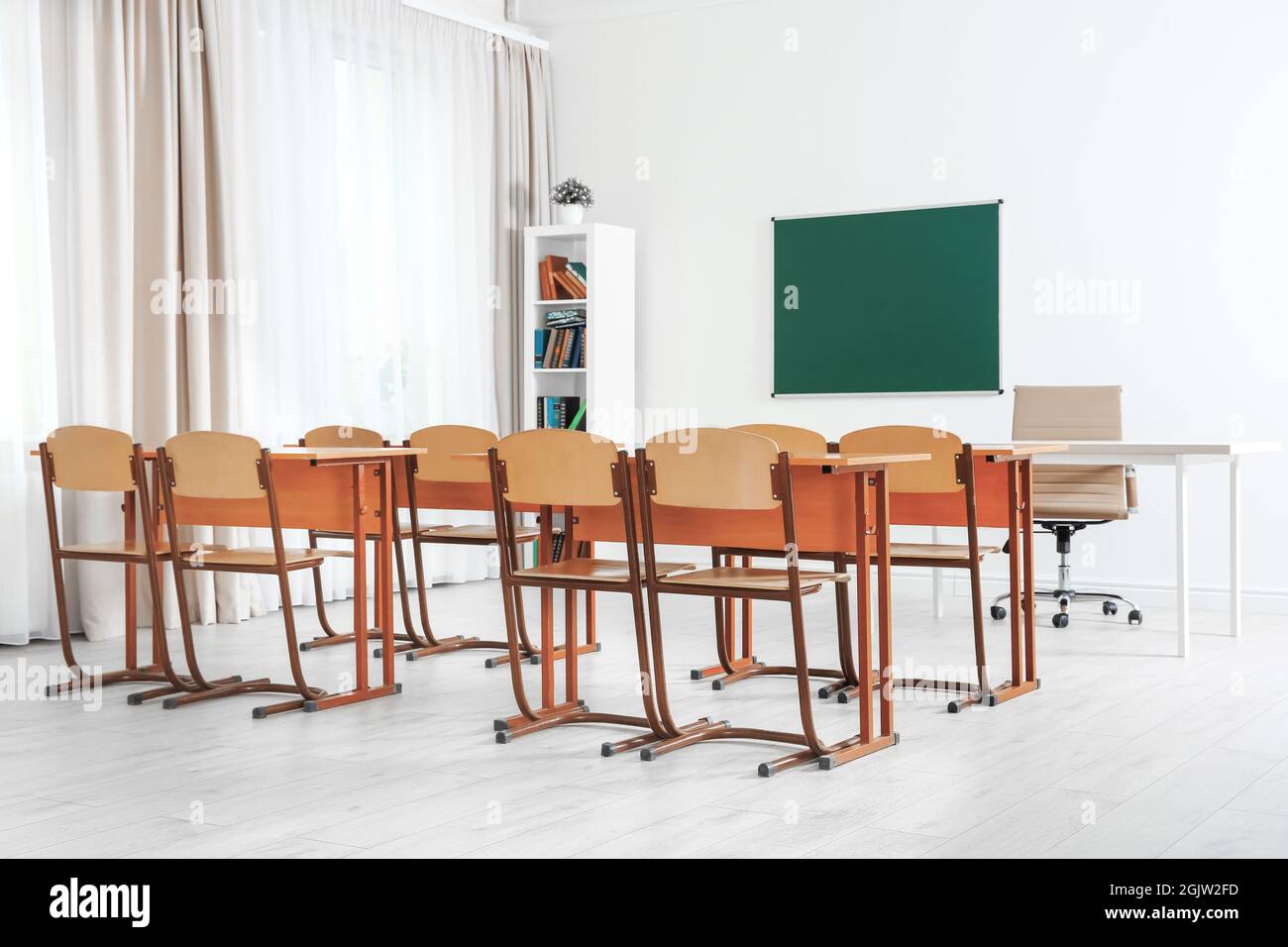 School classroom interior Stock Photo - Alamy