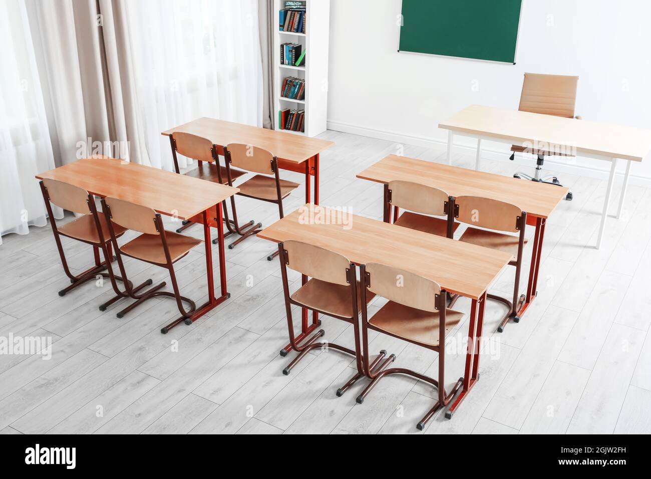 School classroom interior Stock Photo - Alamy