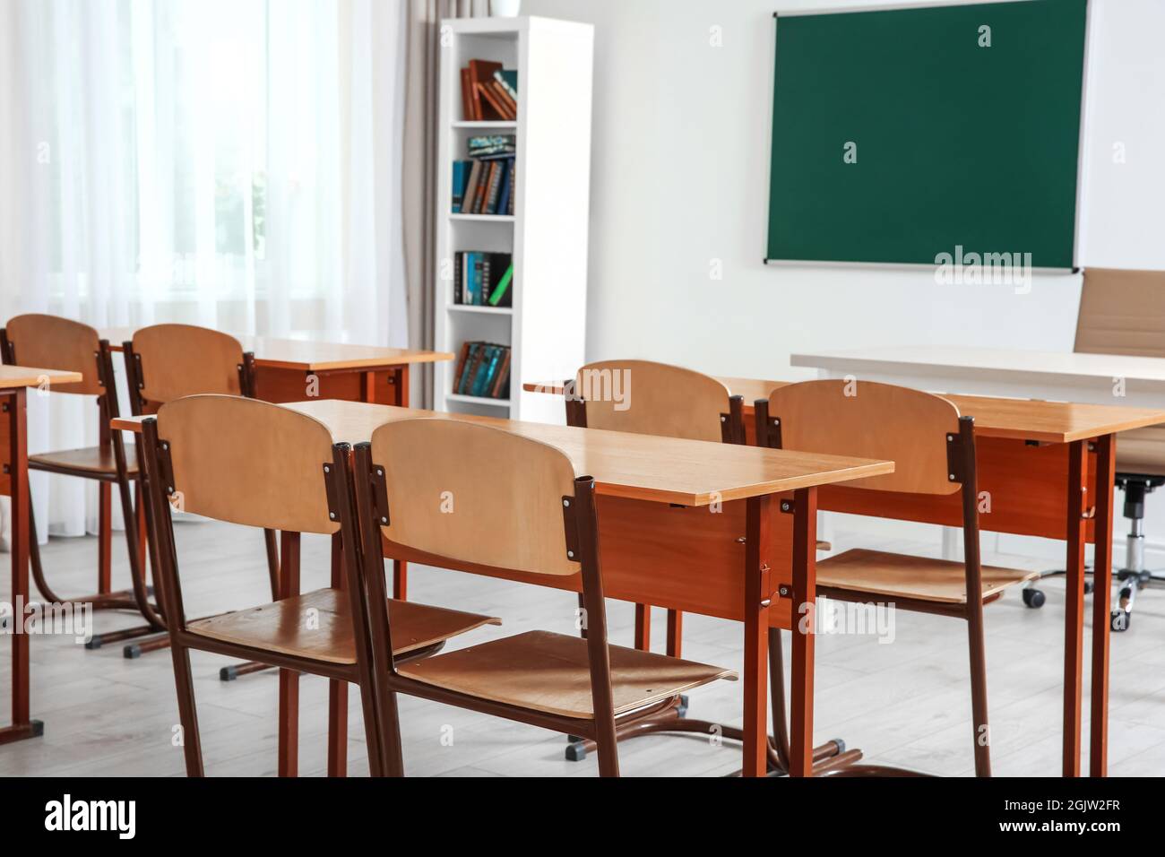 School classroom interior Stock Photo - Alamy