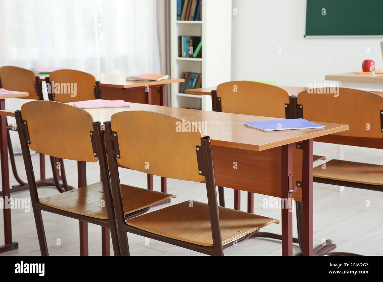 School classroom interior Stock Photo - Alamy