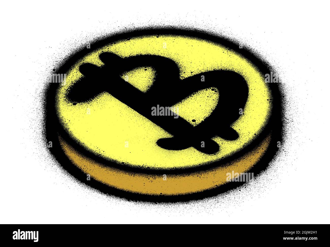 Colored spray white paint Stock Vector Images - Alamy