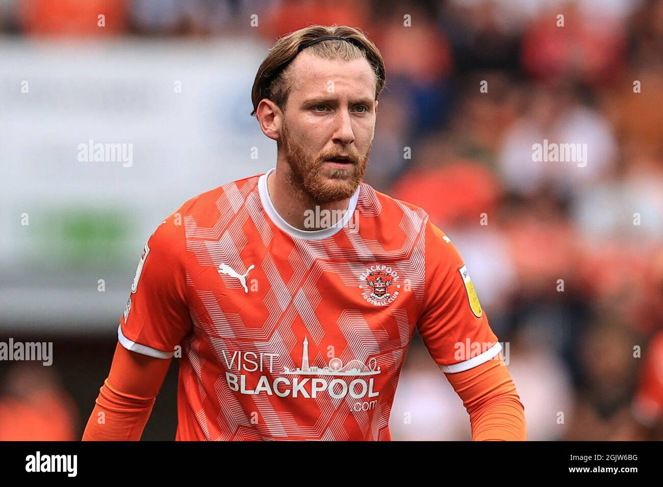 Josh Bowler #11 of Blackpool during the game Stock Photo - Alamy