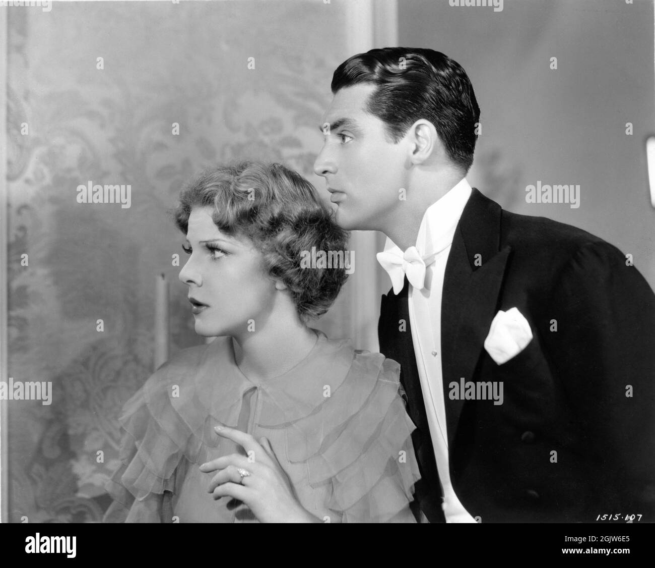 ELISSA LANDI and CARY GRANT publicity portrait in ENTER MADAME 1935 ...