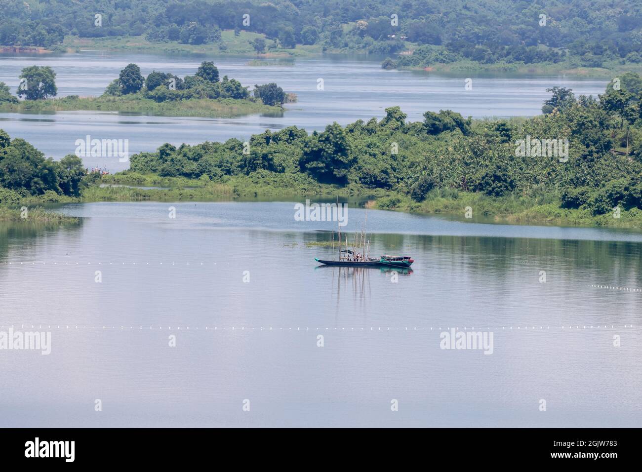Kaptai Lake Rangamati, A Beauty of Nature in Bangladesh Stock Photo - Alamy