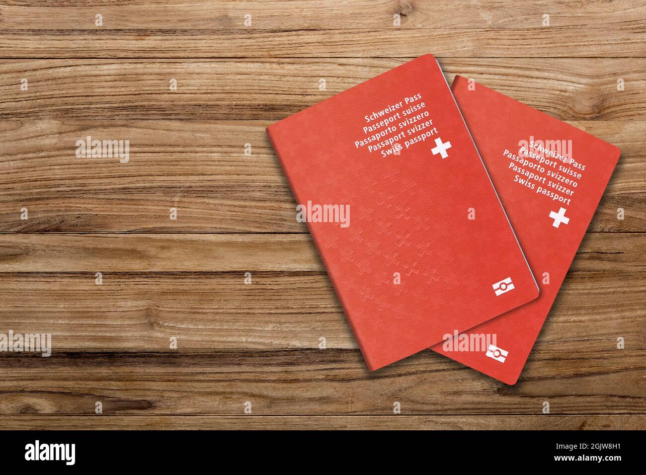 swiss passport ,official passport of Switzerland on the top of an ...