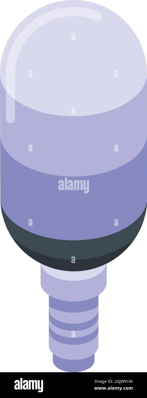 Lightbulb icon isometric vector. Smart bulb. Light idea Stock Vector ...