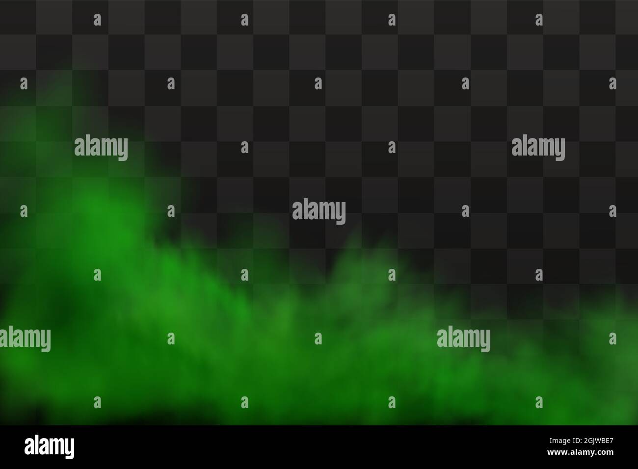 Vector realistic set of stench breath or sweat odor isolated on ...