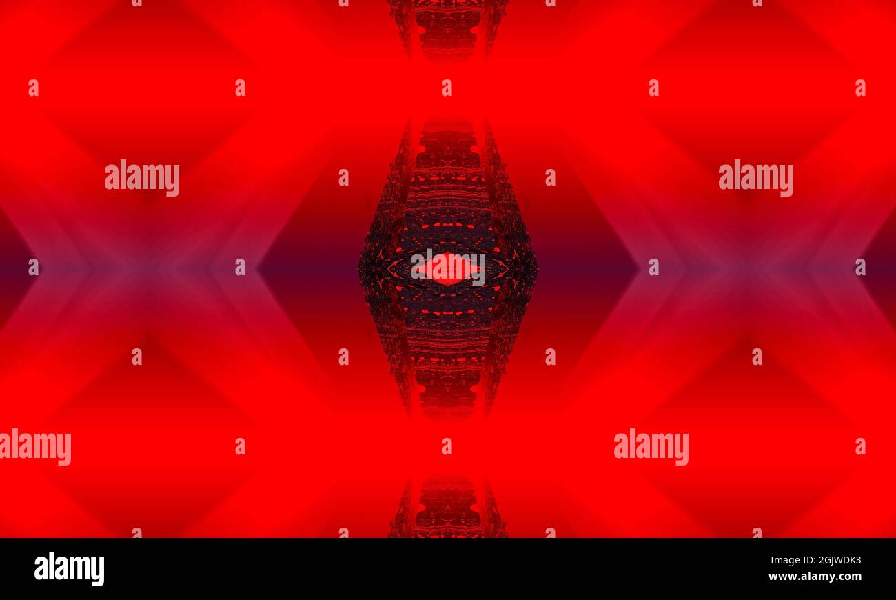 Red Abstract color technology background, computer technology business ...