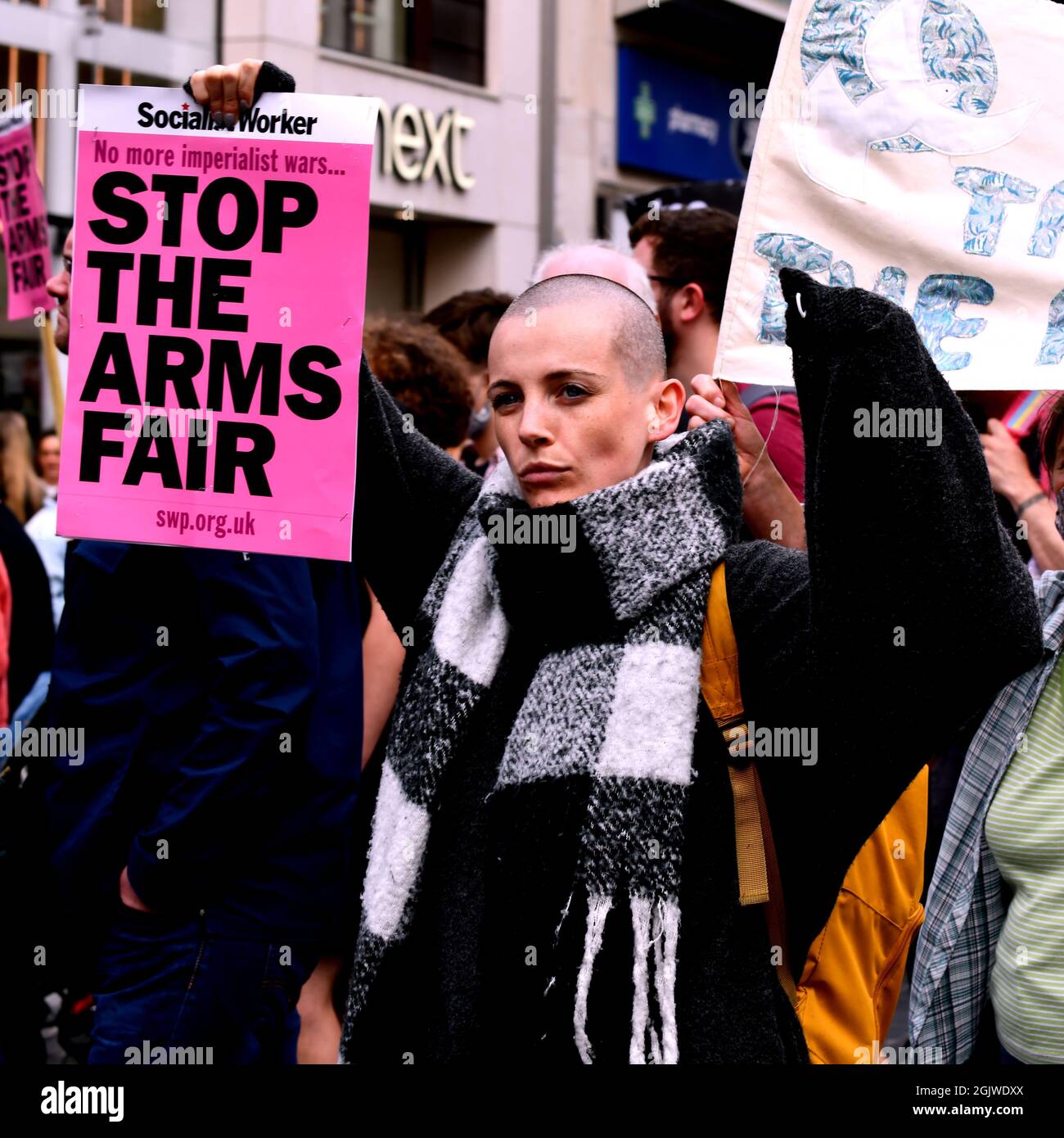 Stop The Arms Fair Liverpool 2021 Stock Photo - Alamy
