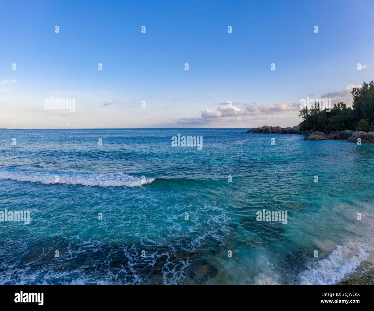 Beautiful Seychelles in the indian ocean Stock Photo - Alamy