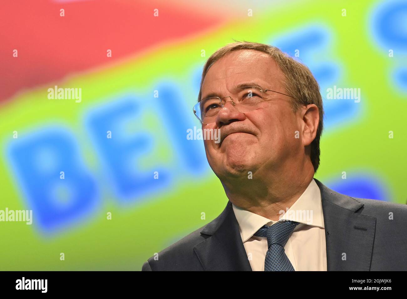 Armin LASCHET (CDU chairman and candidate for chancellor) after his ...