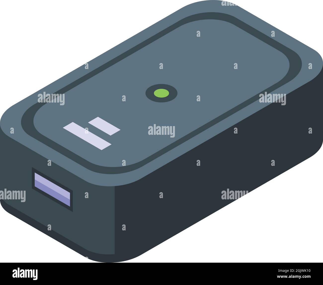 Compact tracker icon isometric vector. Wrist device. Digital tracker ...