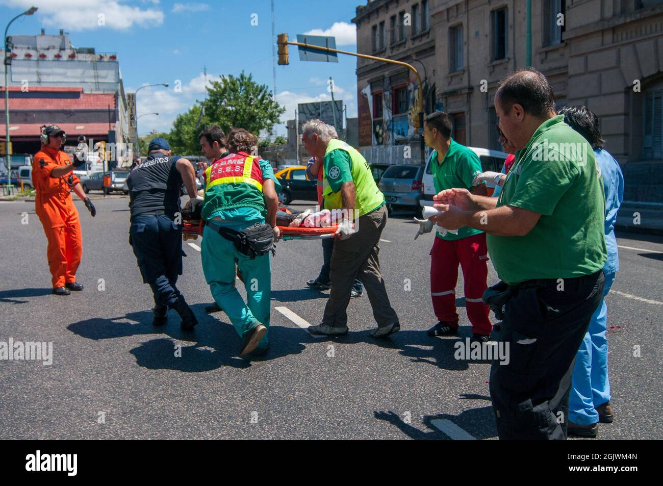 Medevac car crash hi-res stock photography and images - Alamy