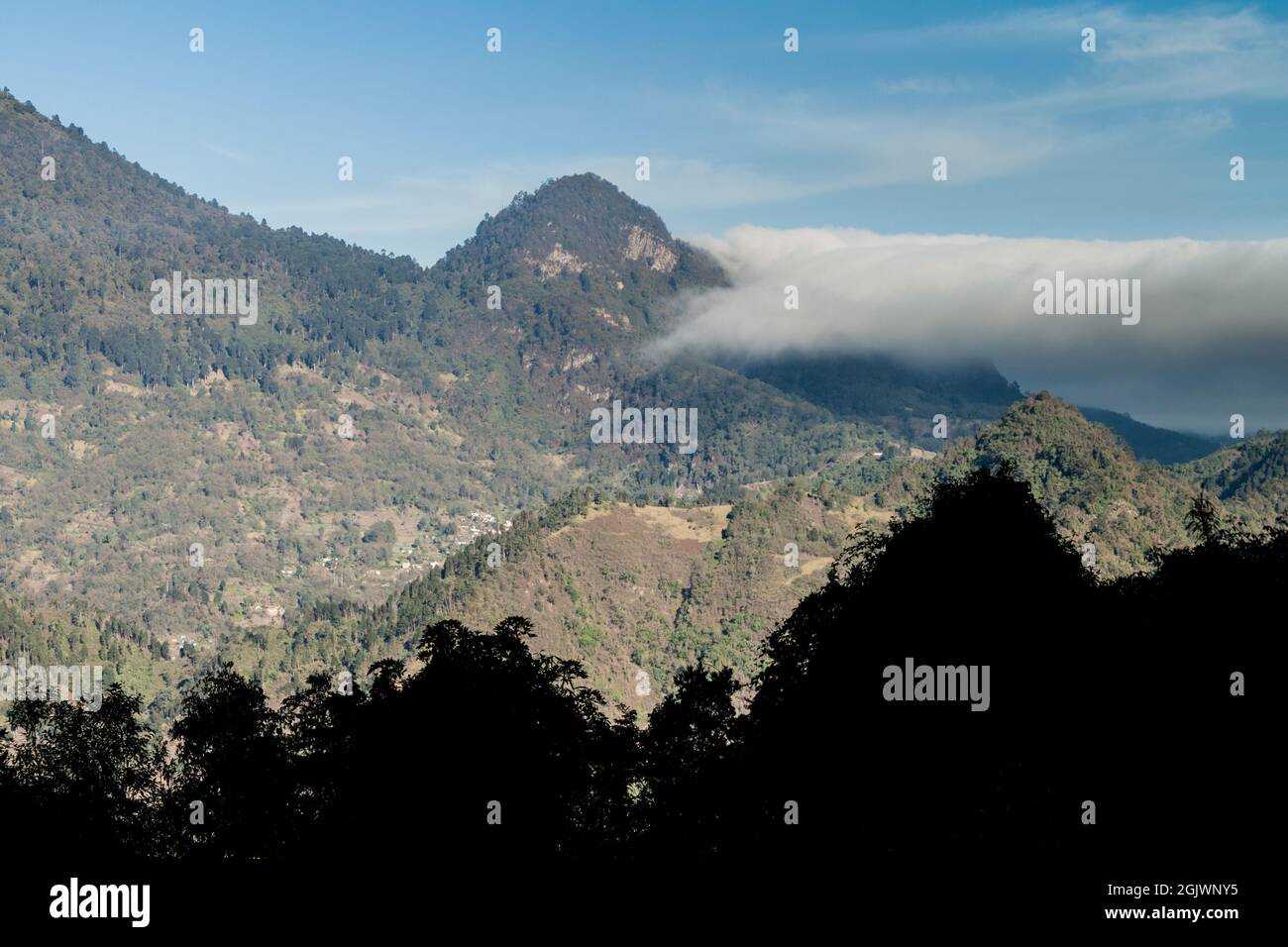 Part of Santa Maria volcano, Guatemala Stock Photo - Alamy