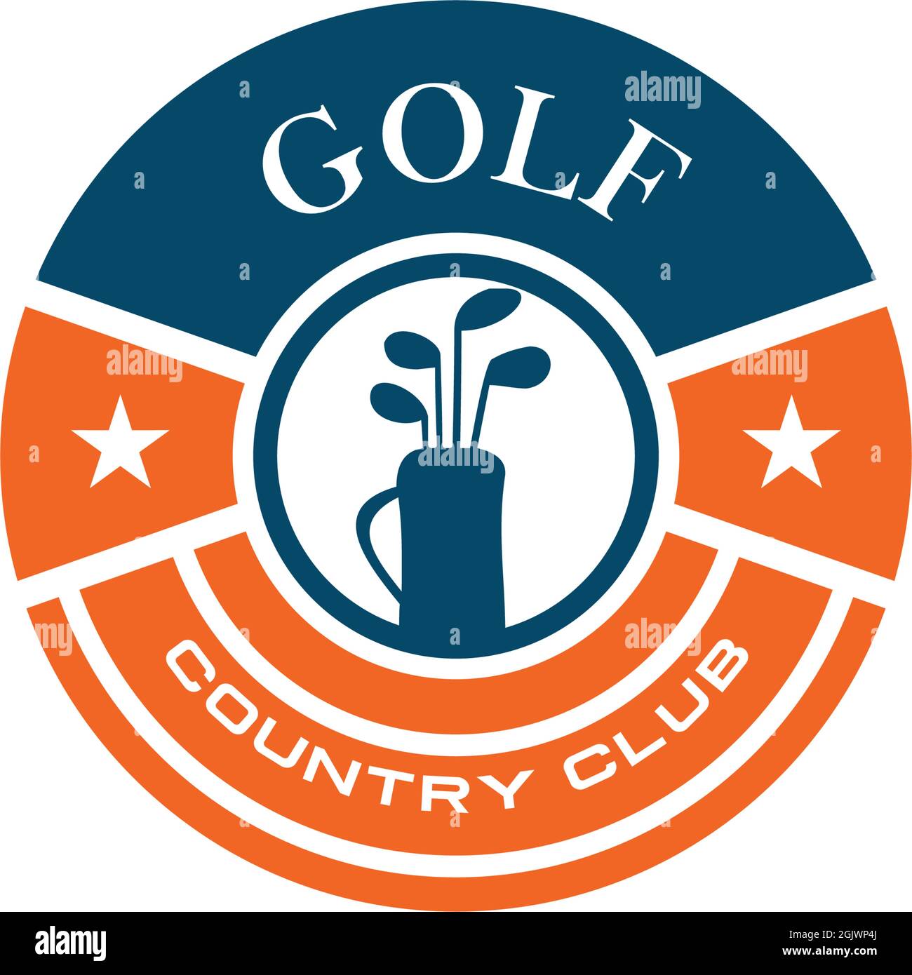 Golf Club Logo Crest