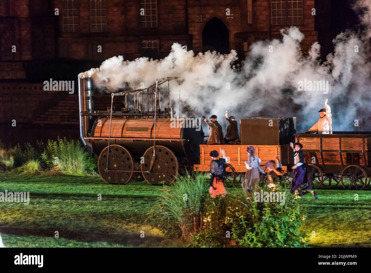 Kynren pageant hi-res stock photography and images - Alamy