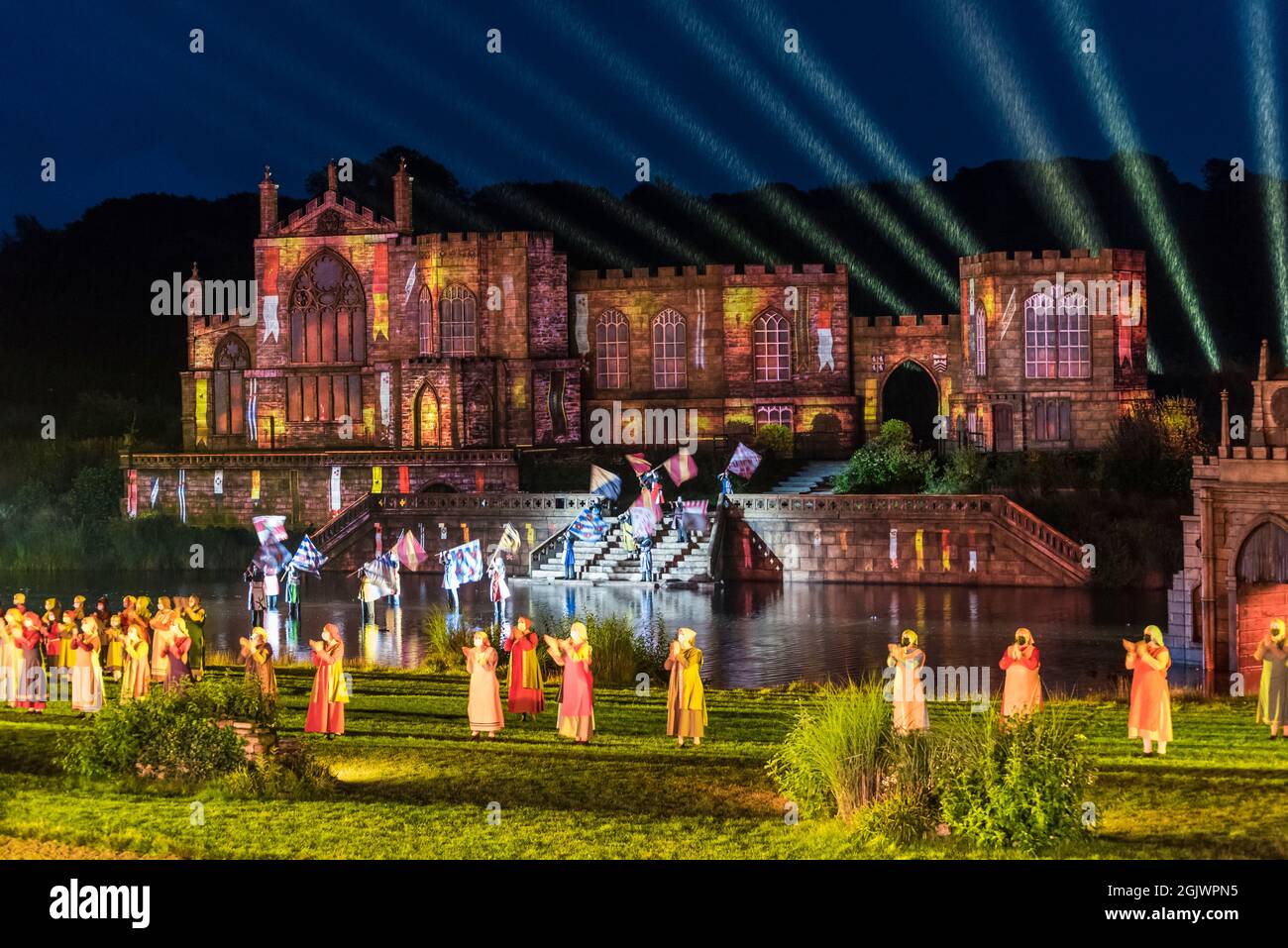 Kynren pageant hi-res stock photography and images - Alamy