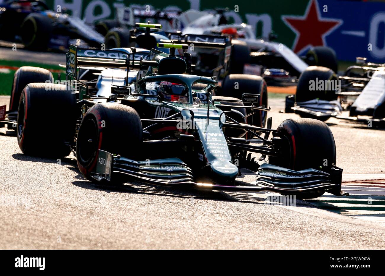 Monza, Italy. 11th Sep, 2021. # 5 Sebastian Vettel (GER, Aston Martin Cognizant F1 Team), F1 ...