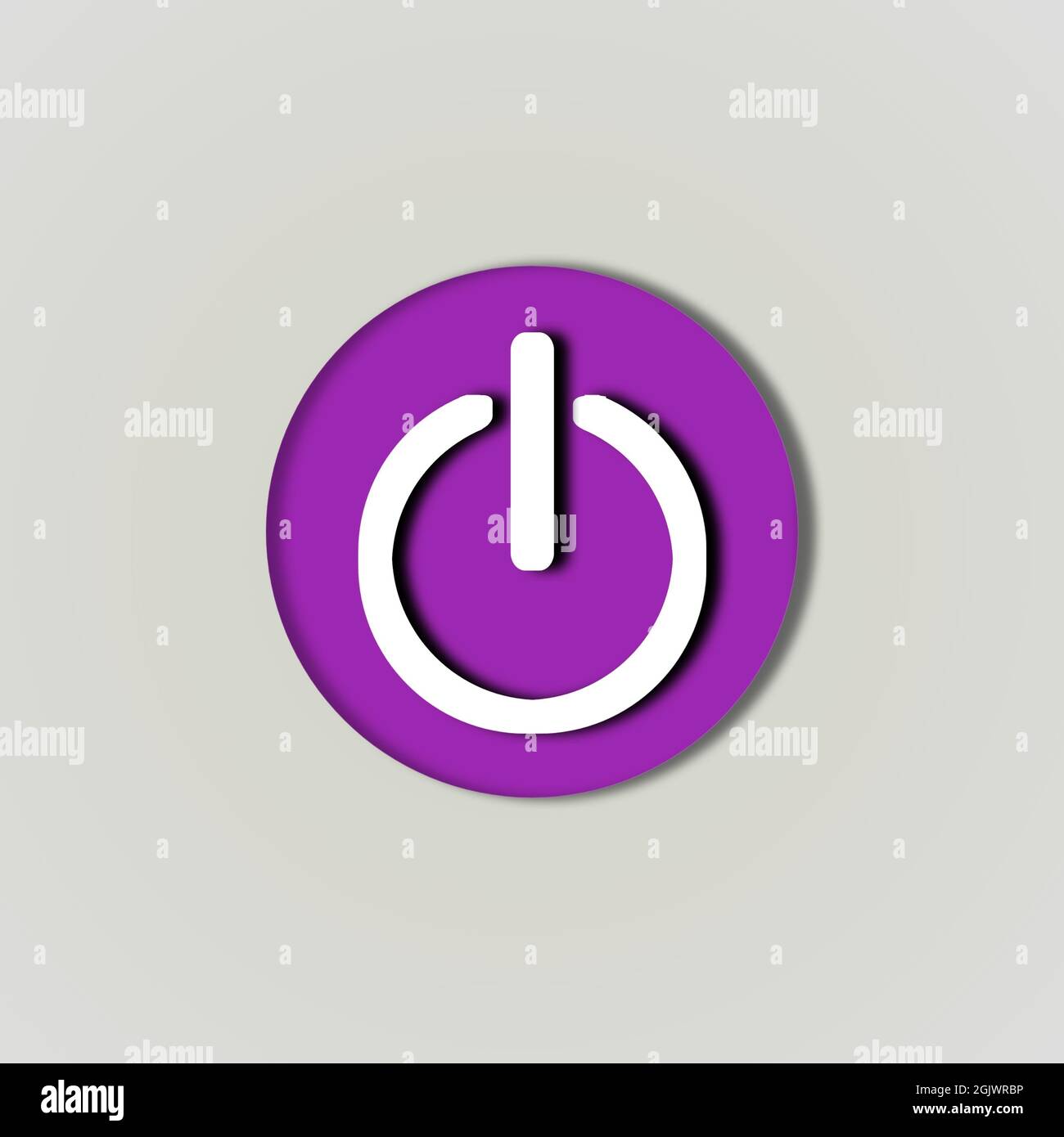 Shutdown icon hi-res stock photography and images - Alamy