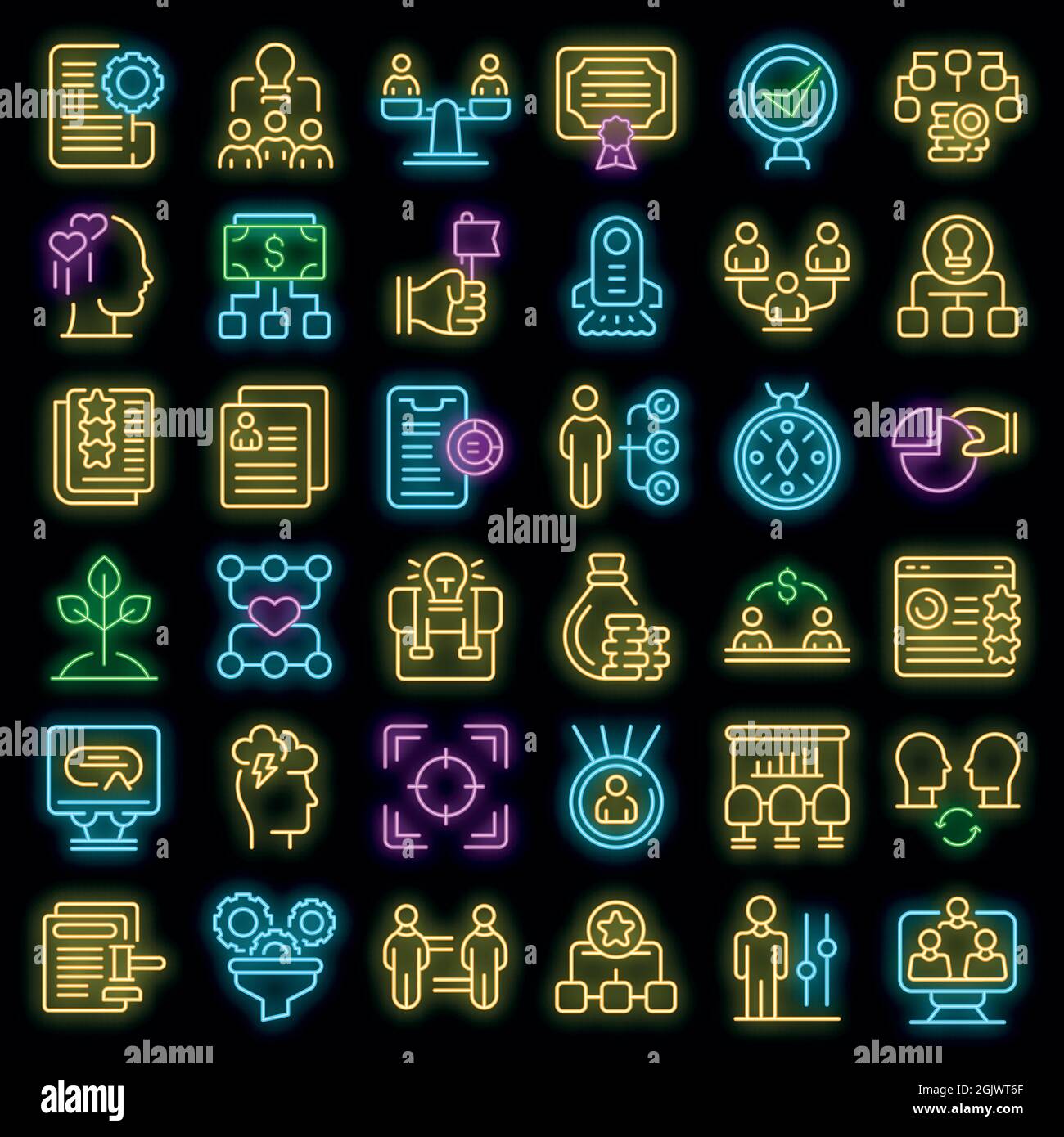 Contribute work icons set. Outline set of contribute work vector icons ...