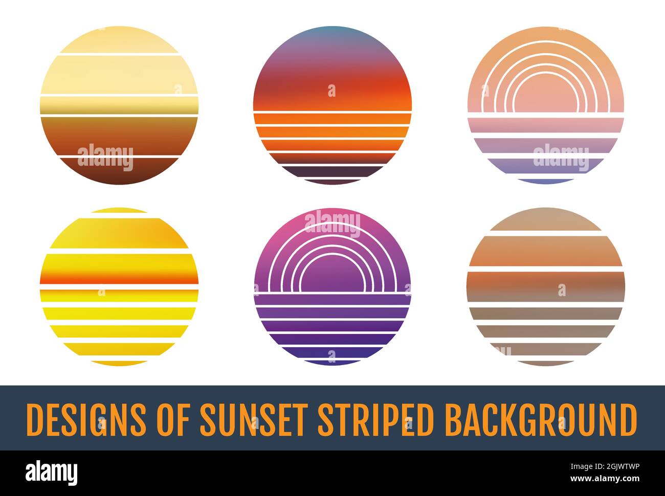 Beach sunset backgrounds Stock Vector Images - Alamy