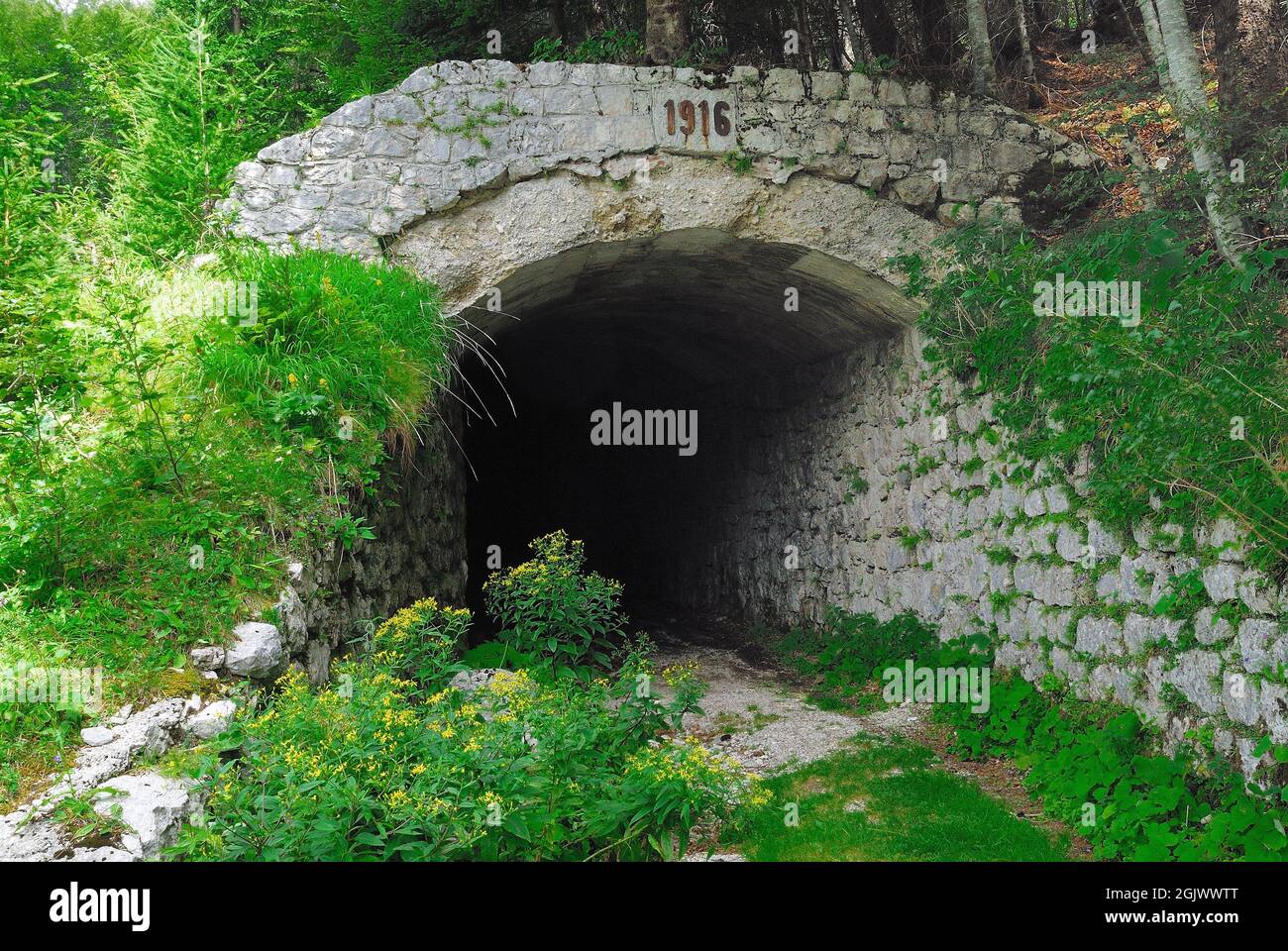 Wwi tunnel hi-res stock photography and images - Alamy