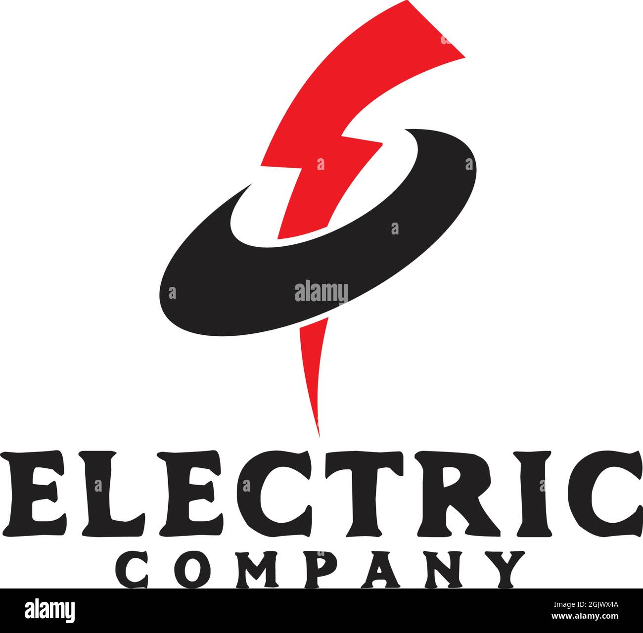 Electric business company logo design inspiration vector template with ...