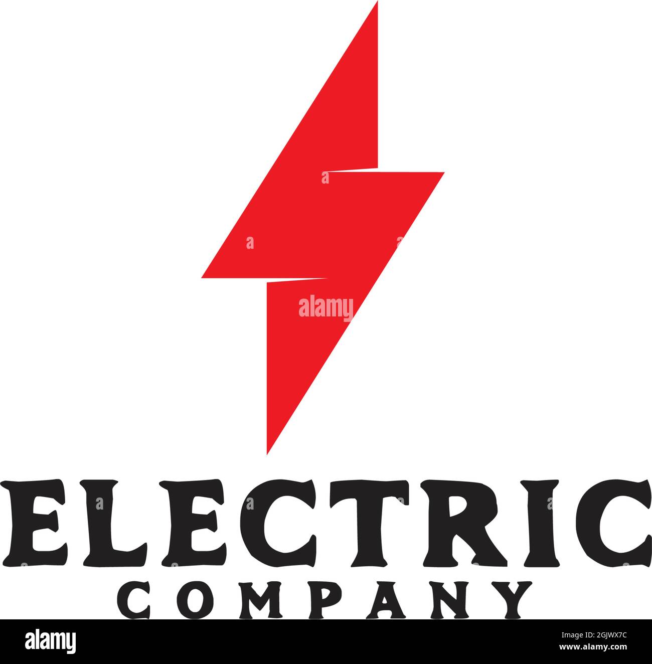 Electric business company logo design inspiration vector template with ...