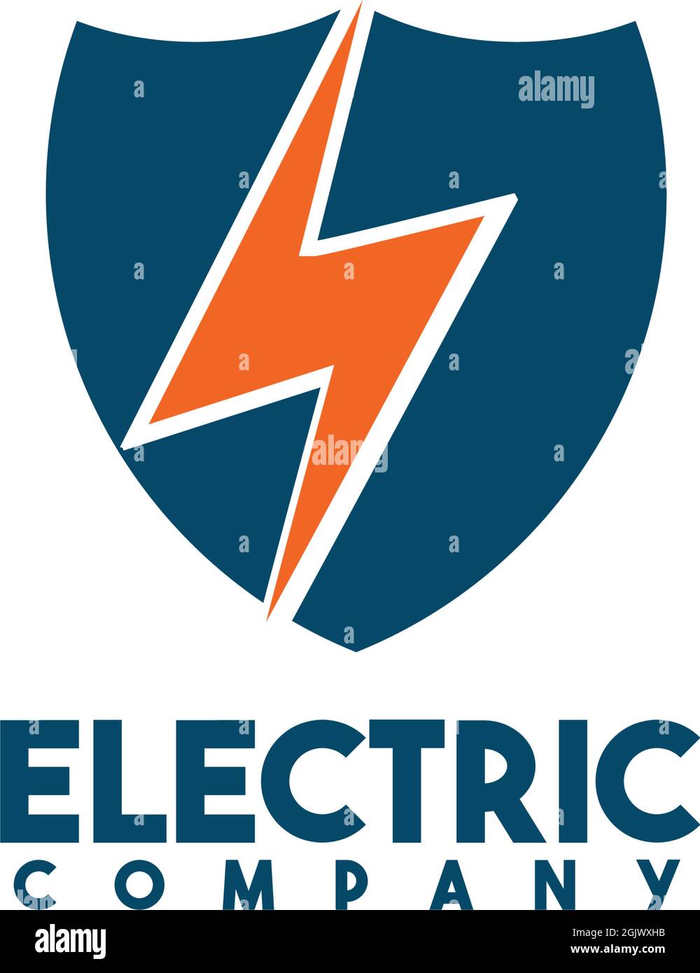 Electric business company logo design inspiration vector template with ...