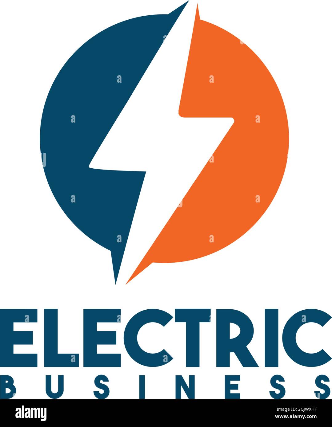 Electric business company logo design inspiration vector template with ...