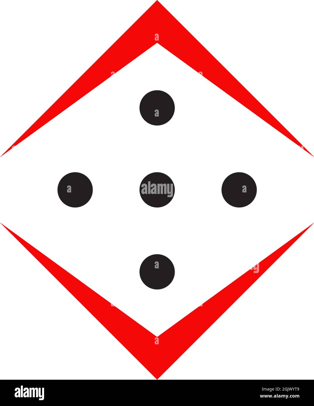 Dice icon logo design inspiration vector template Stock Vector Image ...