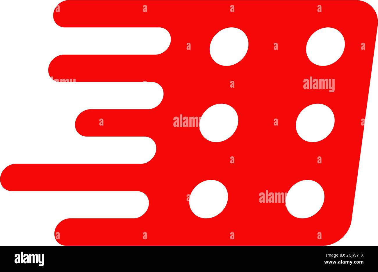 Dice icon logo design inspiration vector template Stock Vector Image ...