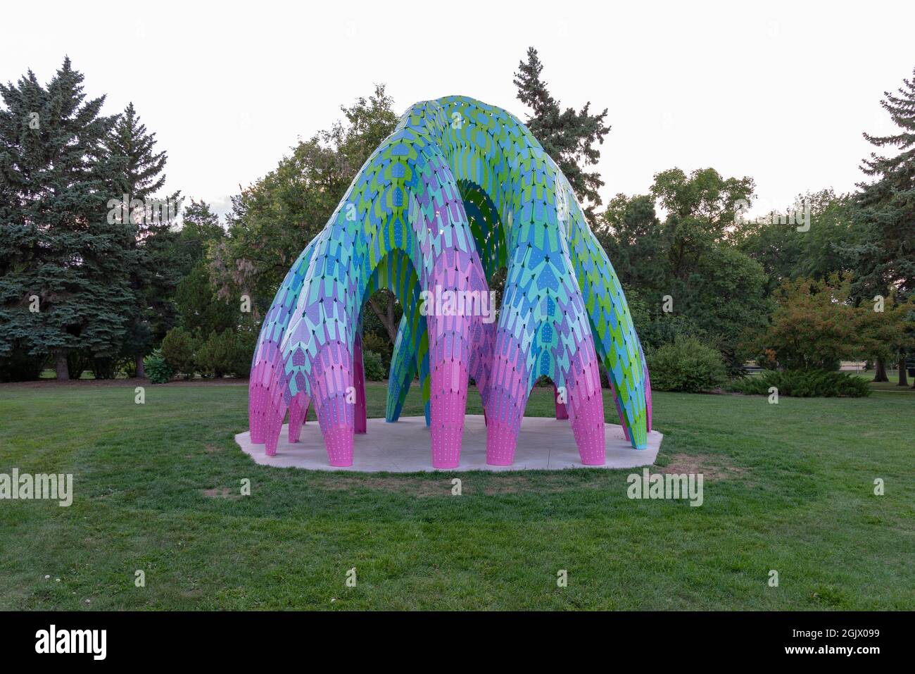 playground in the park, abstract designs Stock Photo - Alamy