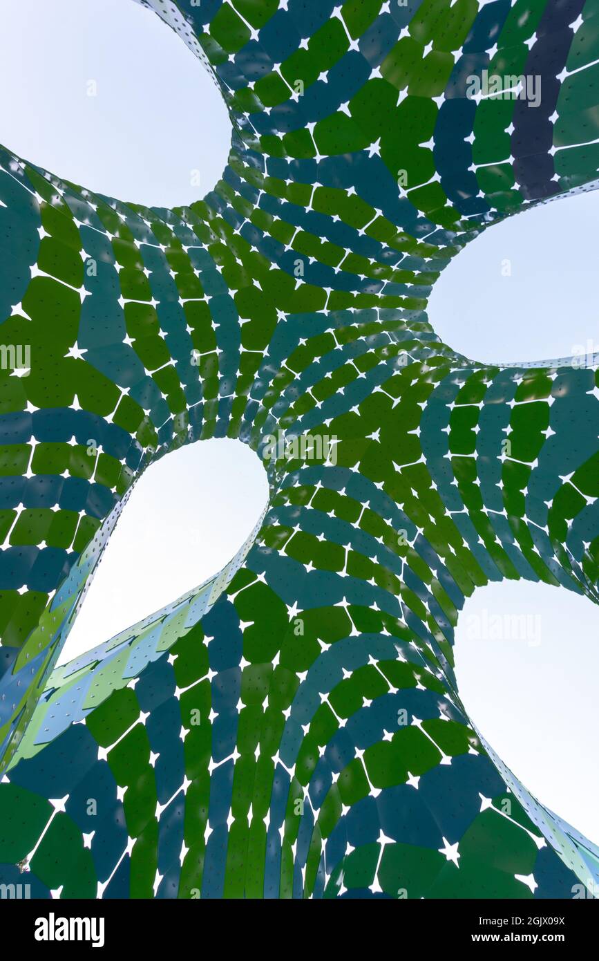 playground in the park, abstract designs Stock Photo - Alamy