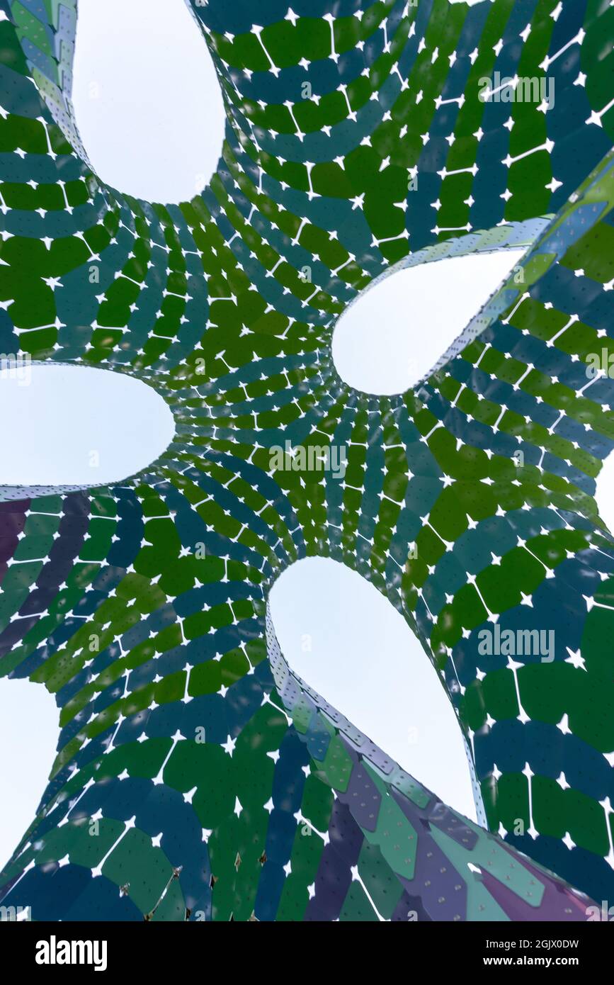 playground in the park, abstract designs Stock Photo - Alamy