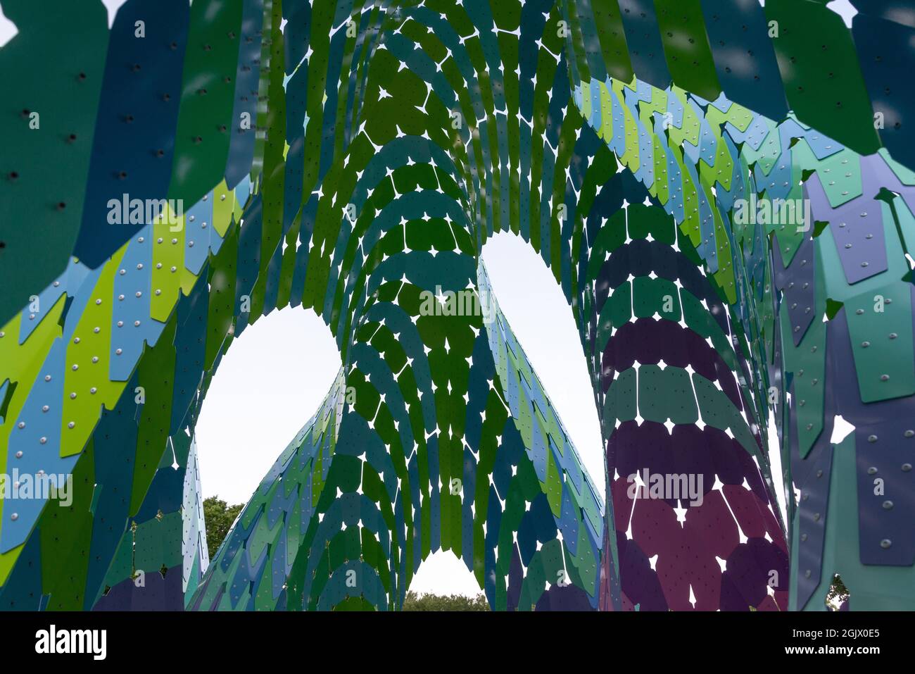 playground in the park, abstract designs Stock Photo - Alamy