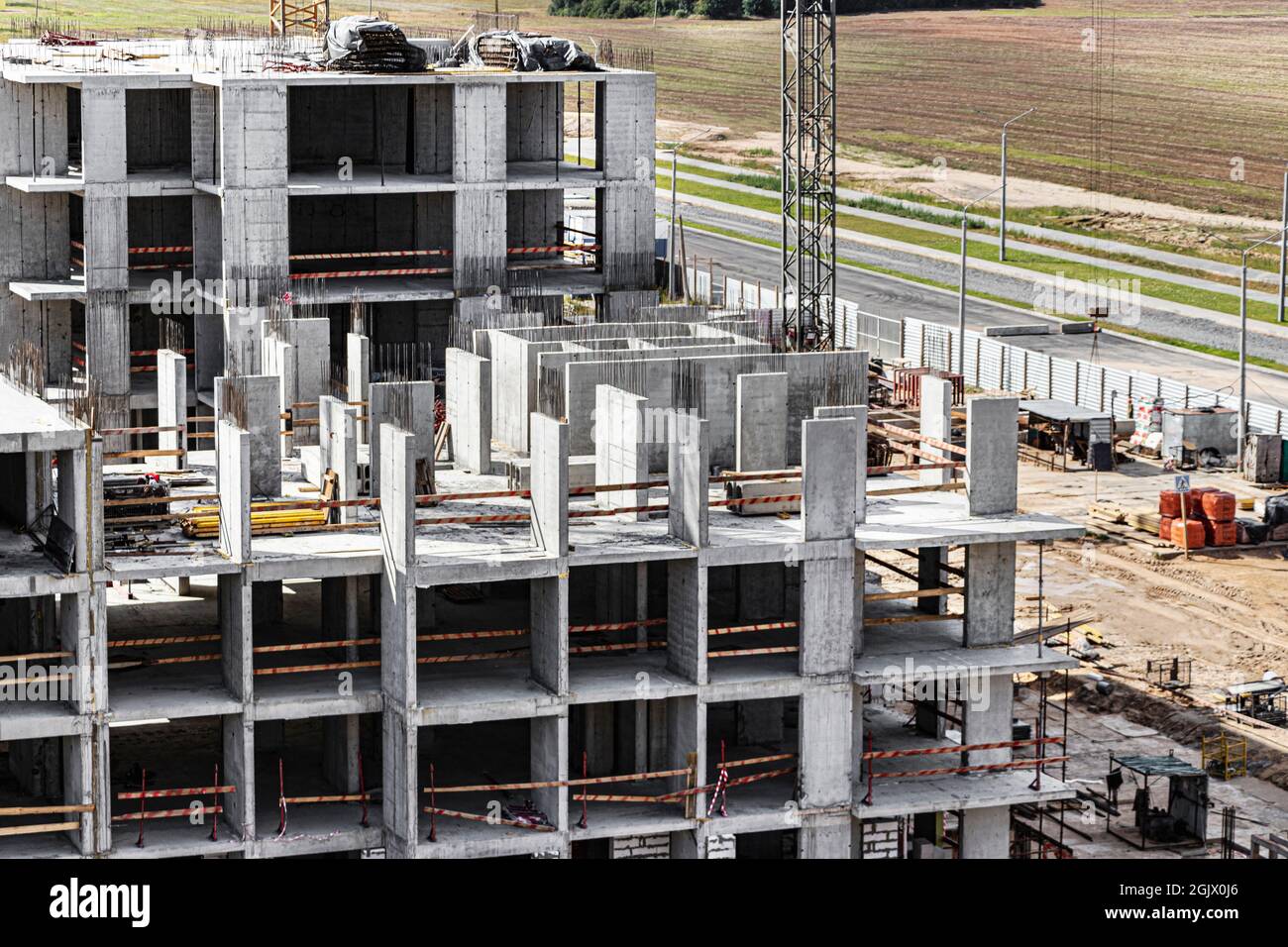 Reinforced Concrete Frame Structure High Resolution Stock Photography ...