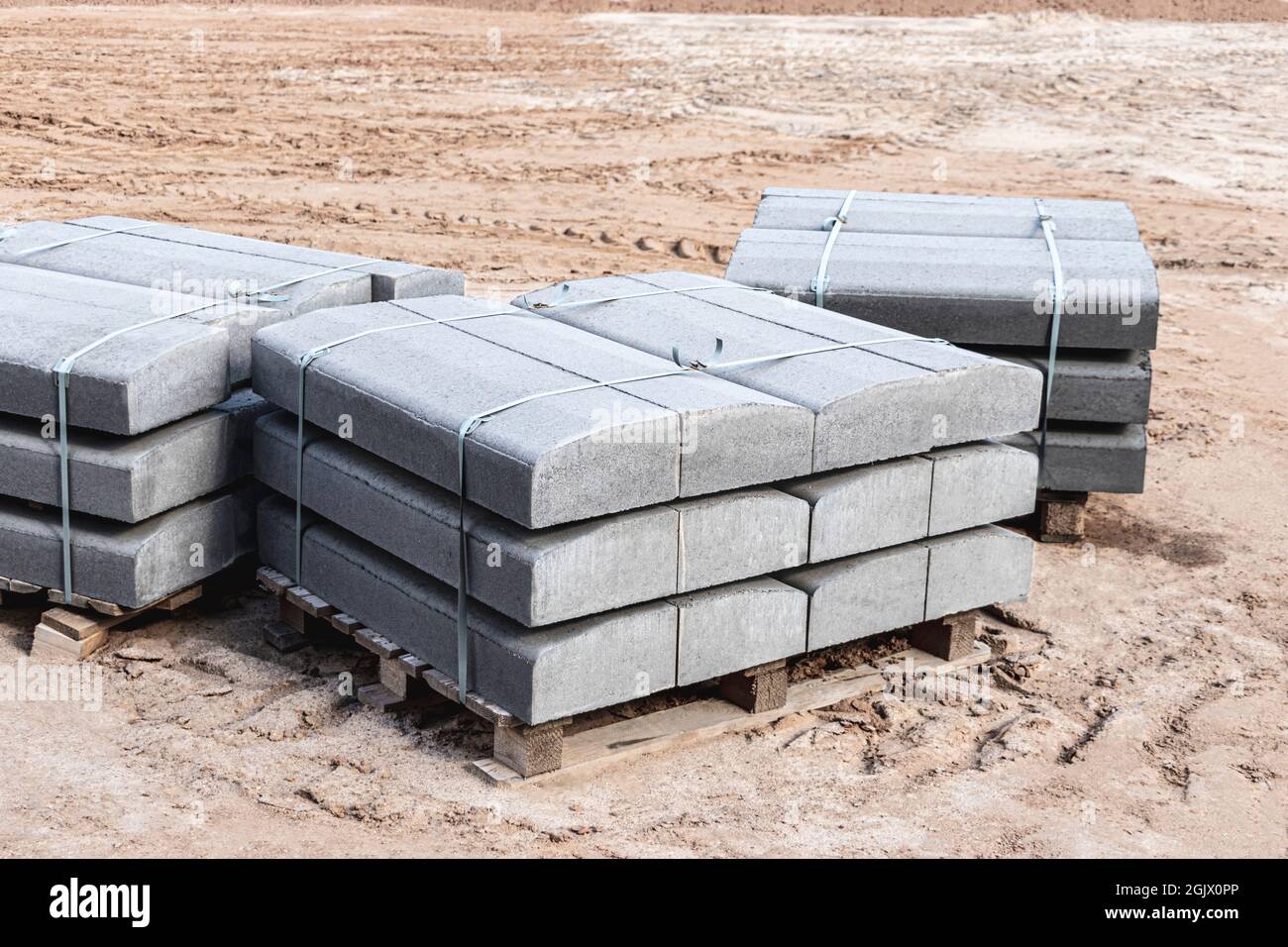 Cobblestone Brick Sidewalk And Curb High Resolution Stock Photography ...