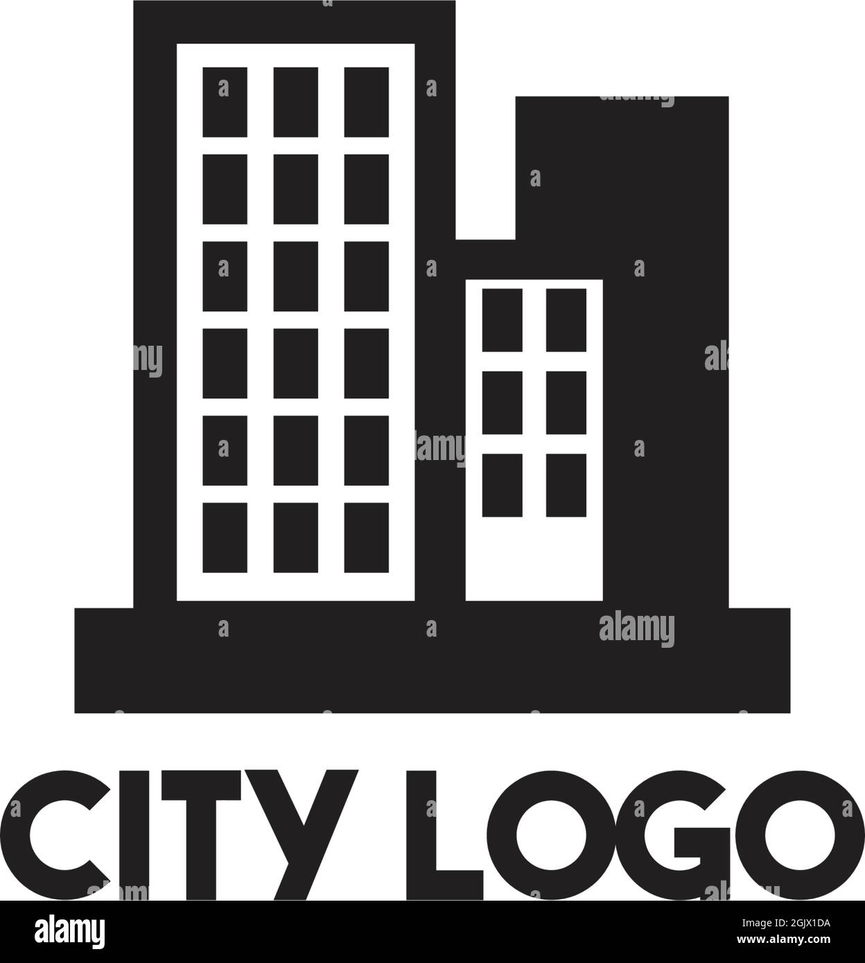City building icon logo design inspiration vector template Stock Vector ...