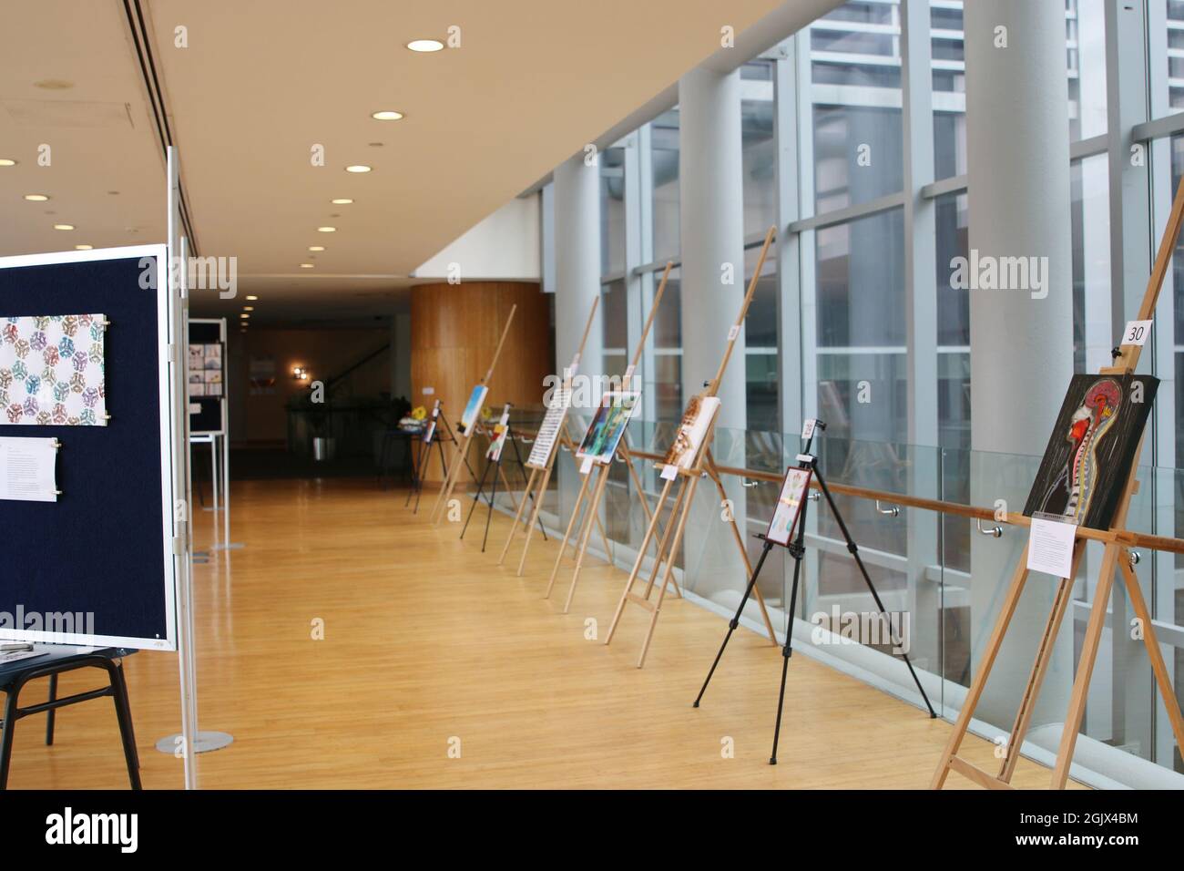 An Art Installation at a gallery Stock Photo - Alamy