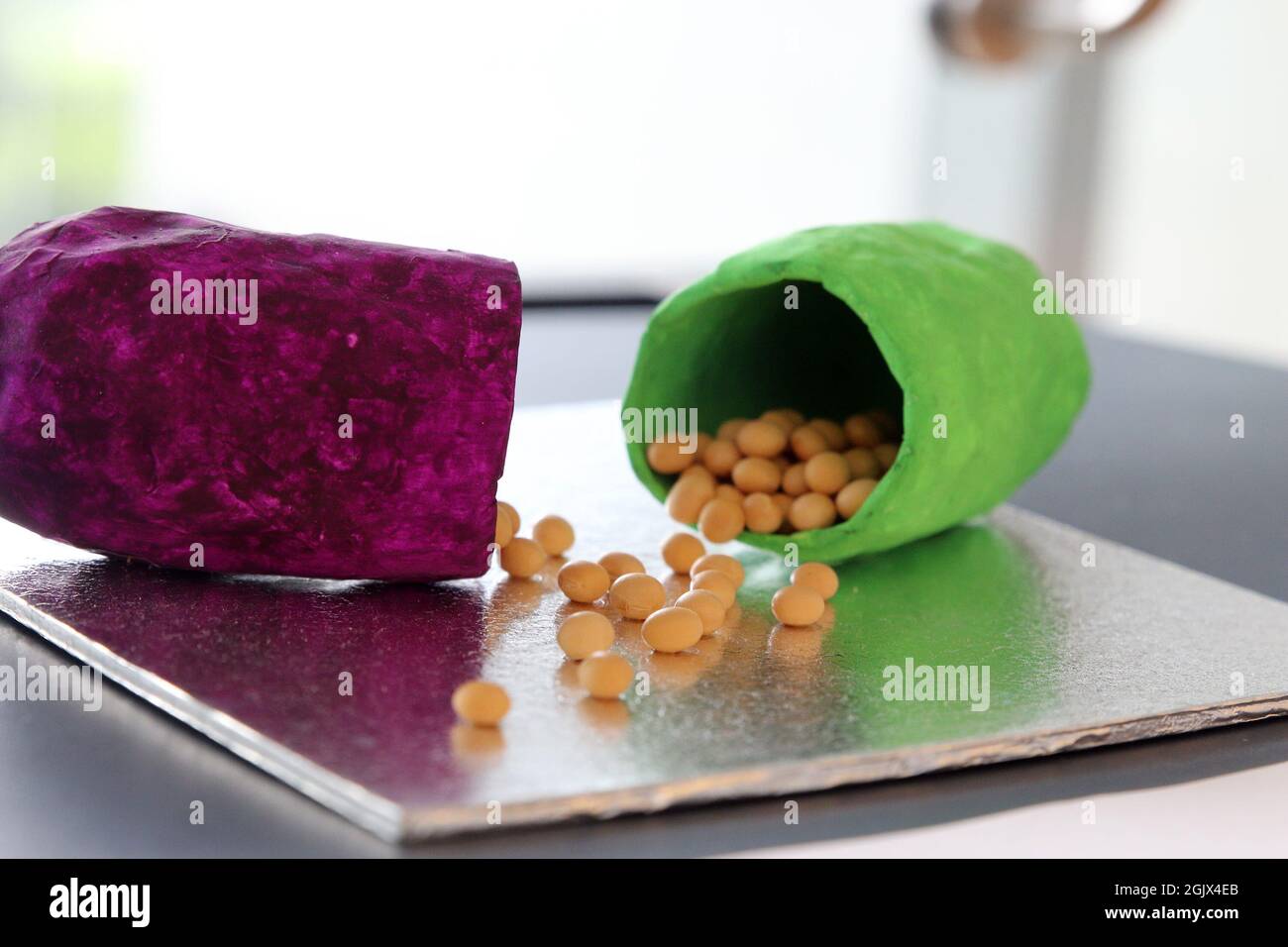 Drug pill art display Stock Photo - Alamy