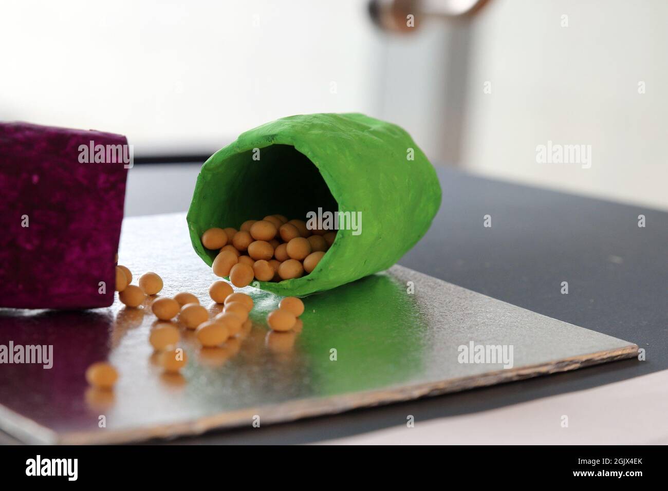 Drug pill art display Stock Photo - Alamy