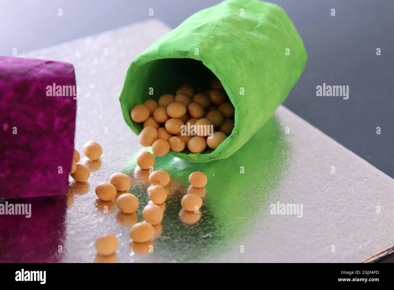 Drug pill art display Stock Photo - Alamy